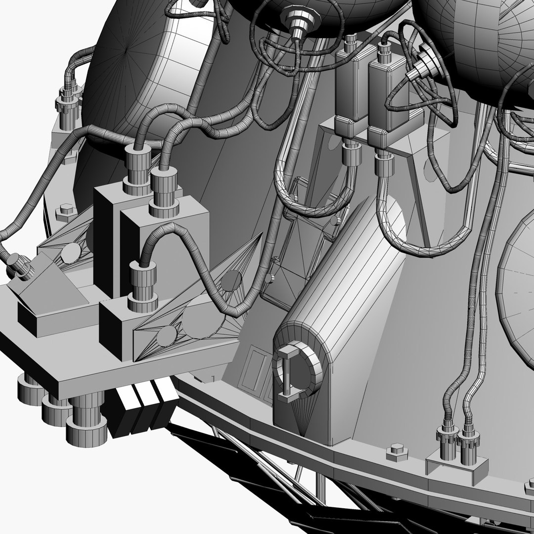 Russian Spaceship Vostok-1 3d Model
