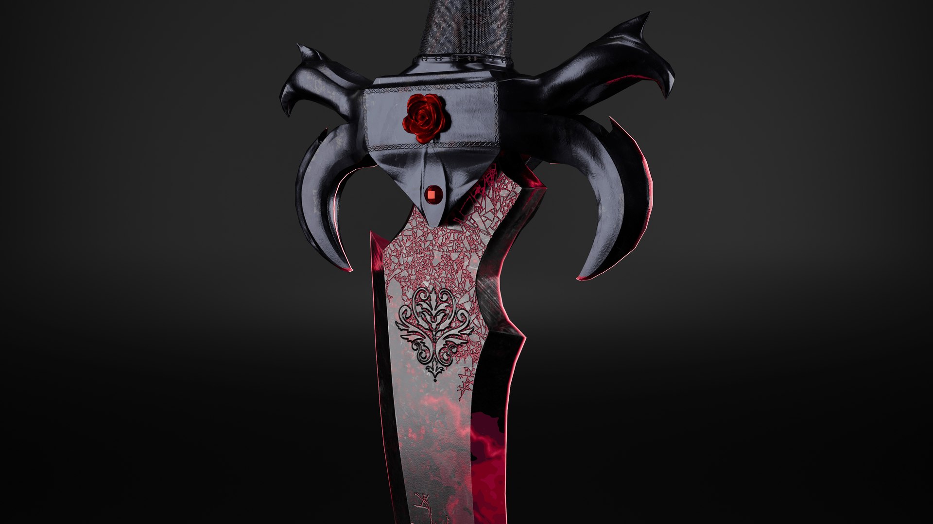 3D Lust Dagger Model - TurboSquid 2391361