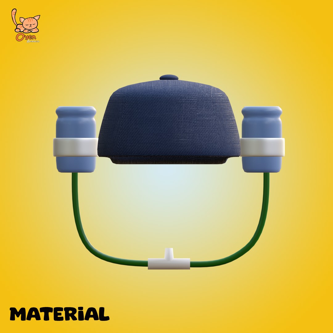 3D Model Soda Drink Hat Smitty Werben Man Jensen - TurboSquid 2253398