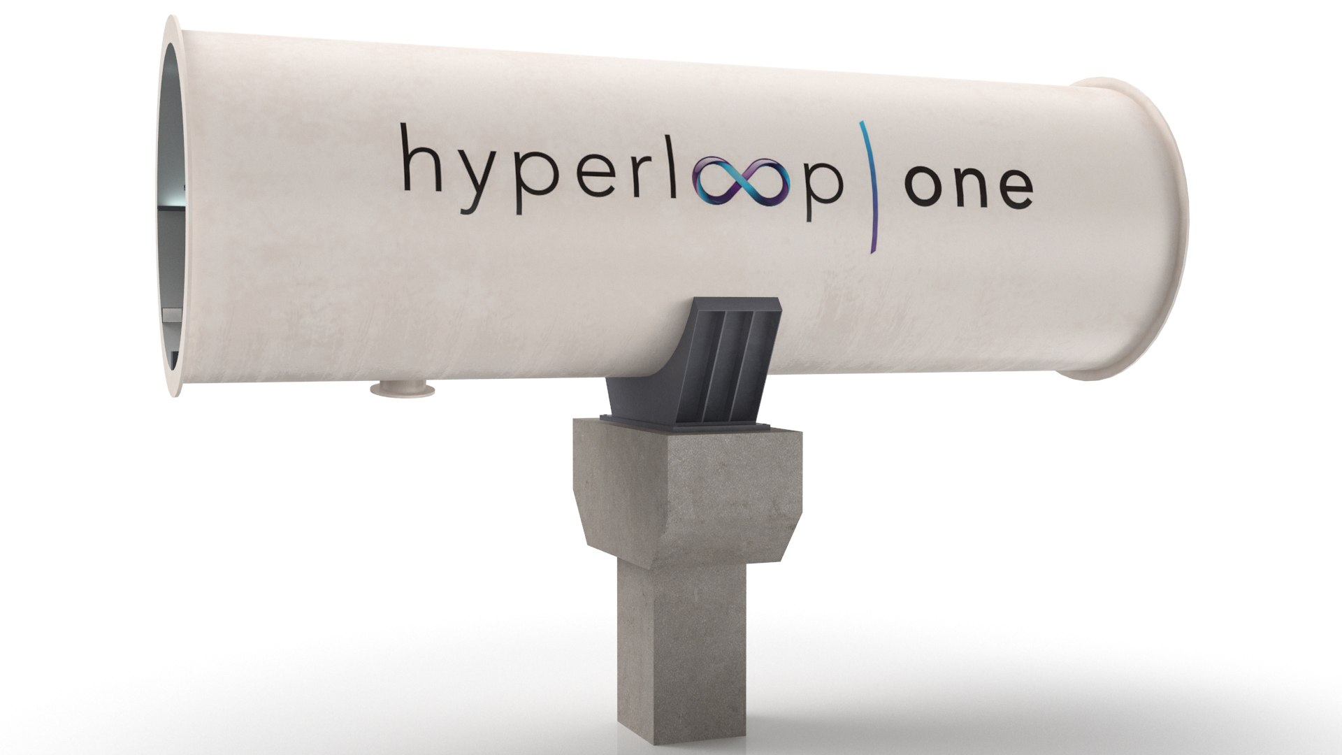 Hyperloop Tube 3D - TurboSquid 1447976
