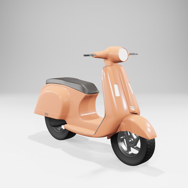 Motor Scooter Blender Models for Download | TurboSquid