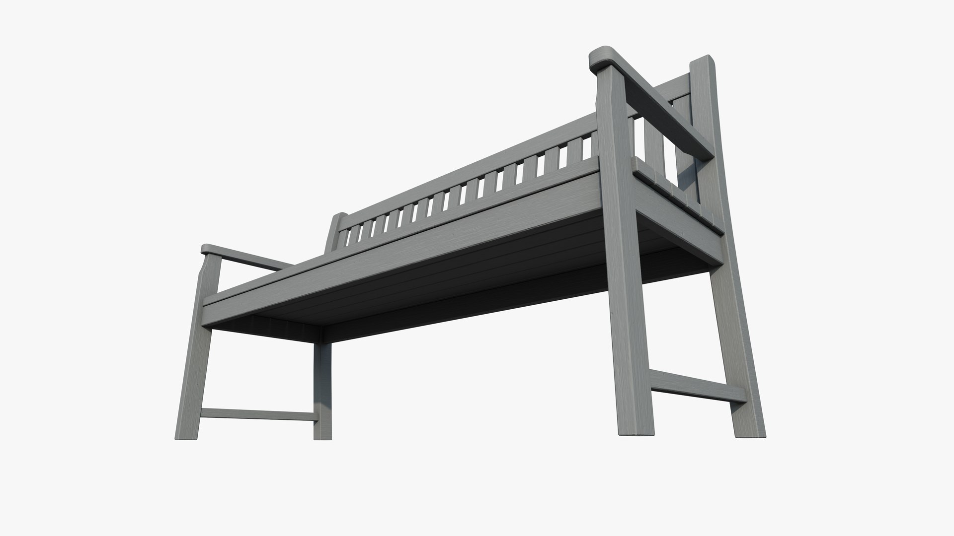 3D Bench 39 With PBR 4K 8K - TurboSquid 1845001