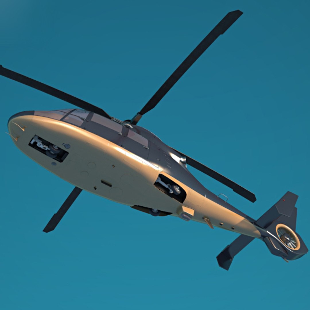 Eurocopter As365 365 3D - TurboSquid 1331055