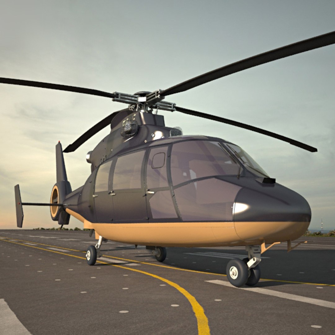 Eurocopter As365 365 3D - TurboSquid 1331055