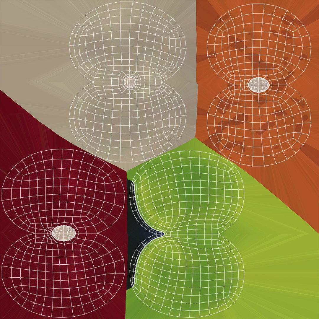 3D Cartoon Beans Model - TurboSquid 2080312