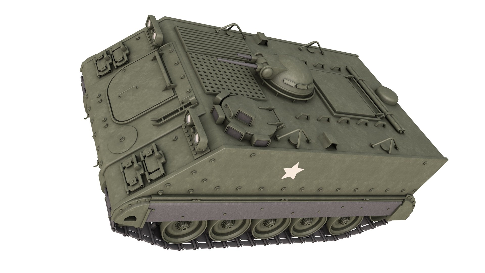 M132 Zippo Armored Flamethrower 3D - TurboSquid 2330980