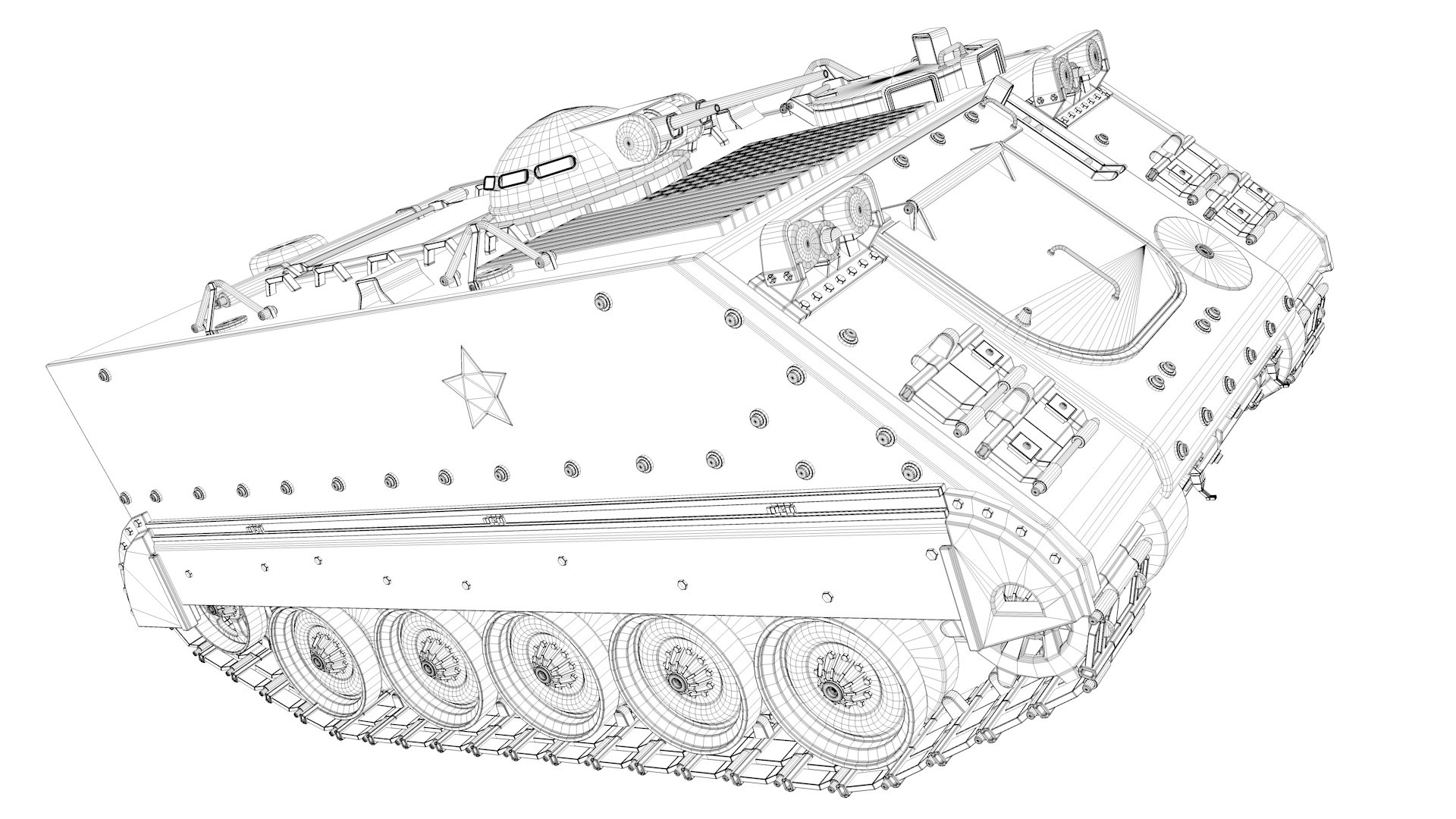 M132 Zippo Armored Flamethrower 3D - TurboSquid 2330980