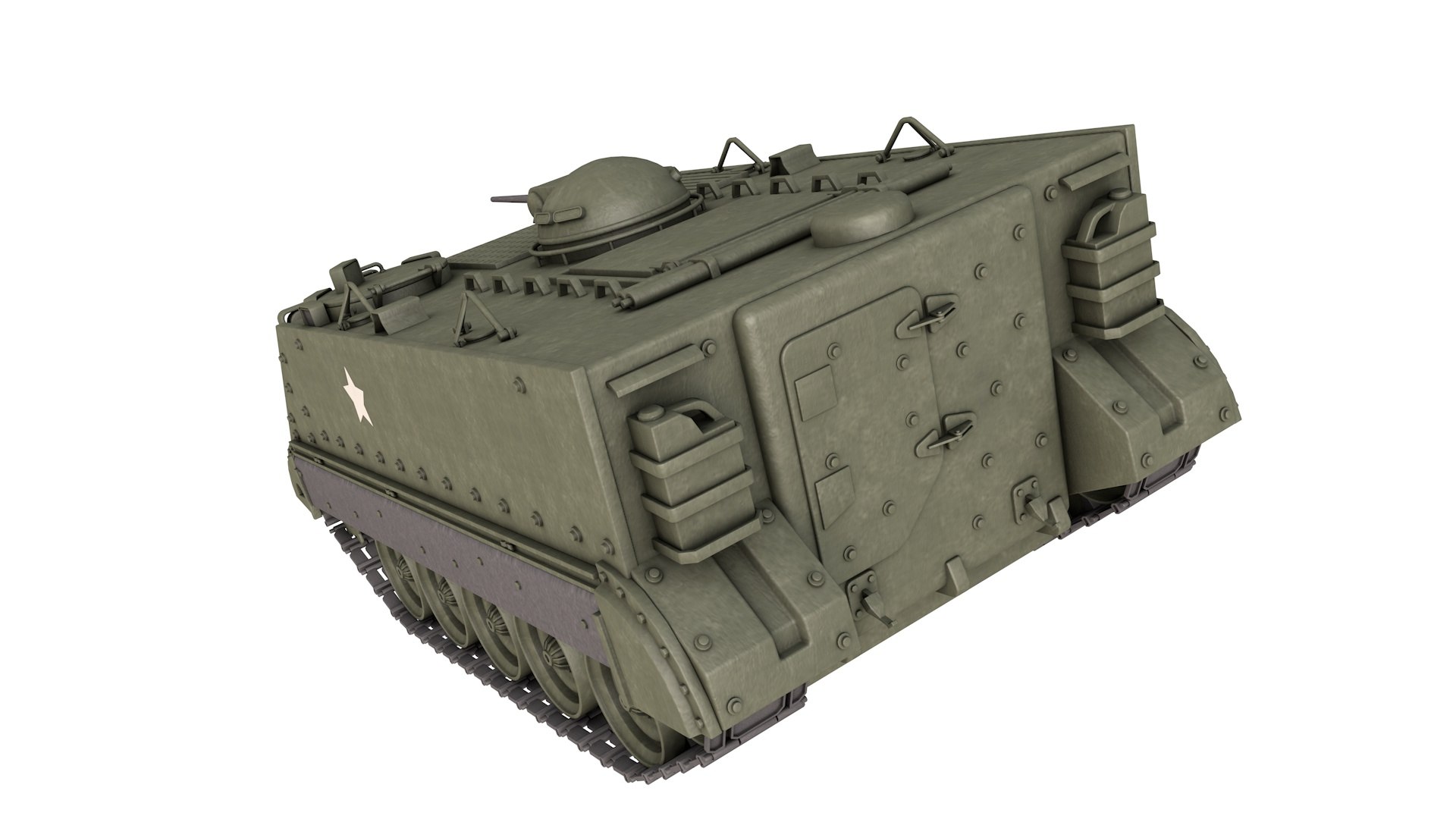M132 Zippo Armored Flamethrower 3D - TurboSquid 2330980