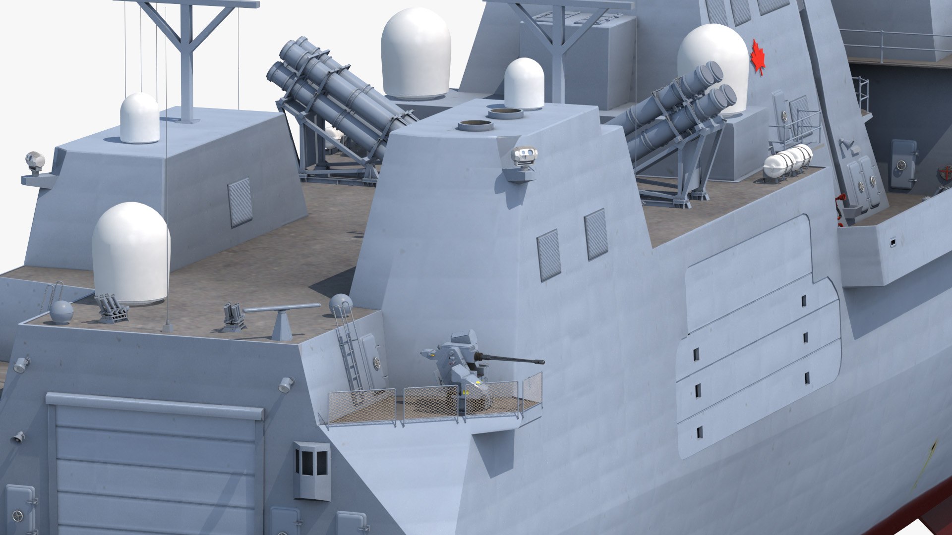 Type 26 frigate canadian 3D model - TurboSquid 1535330
