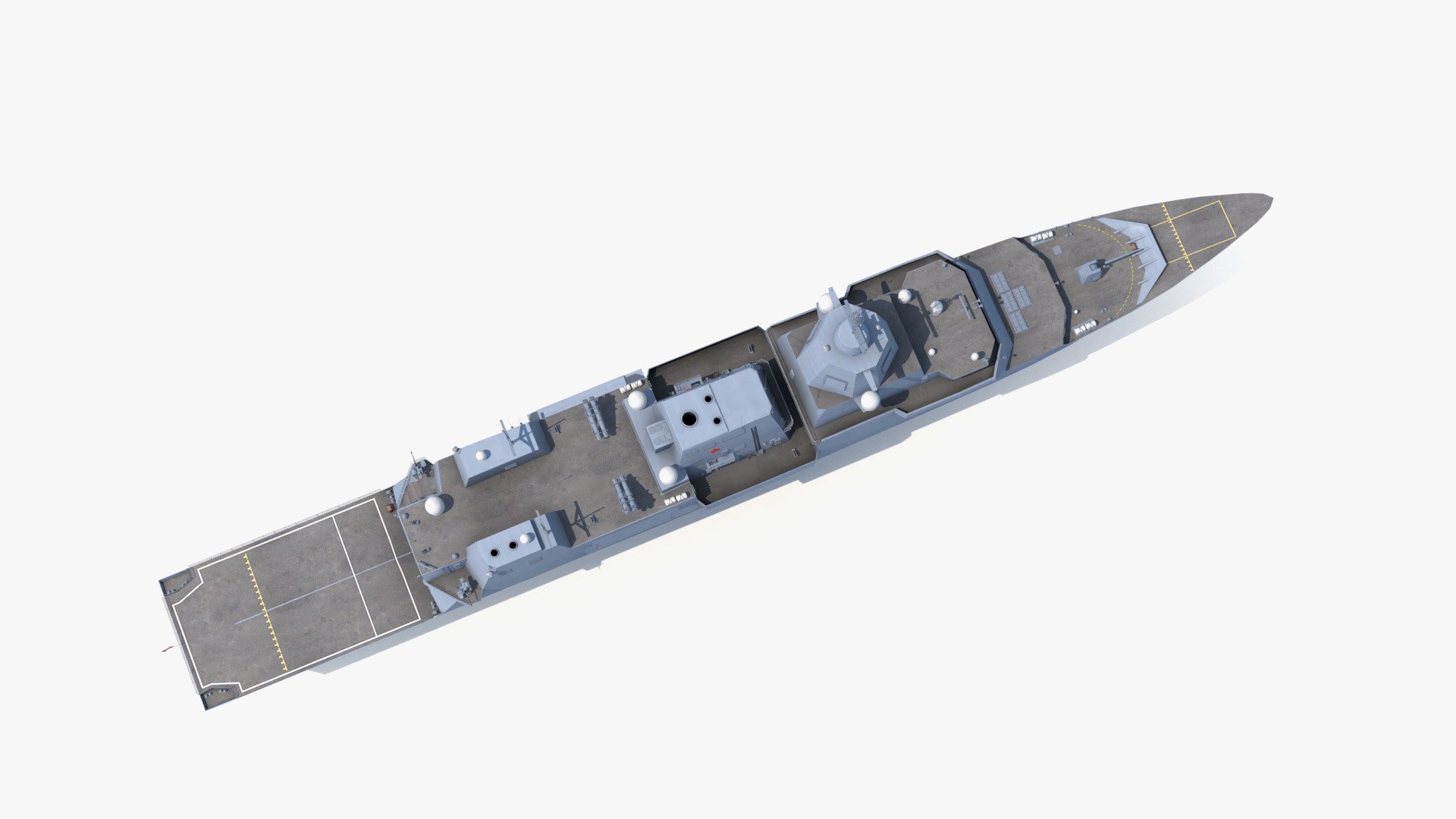 Type 26 frigate canadian 3D model - TurboSquid 1535330