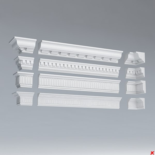 Cornice 3D Models for Download | TurboSquid