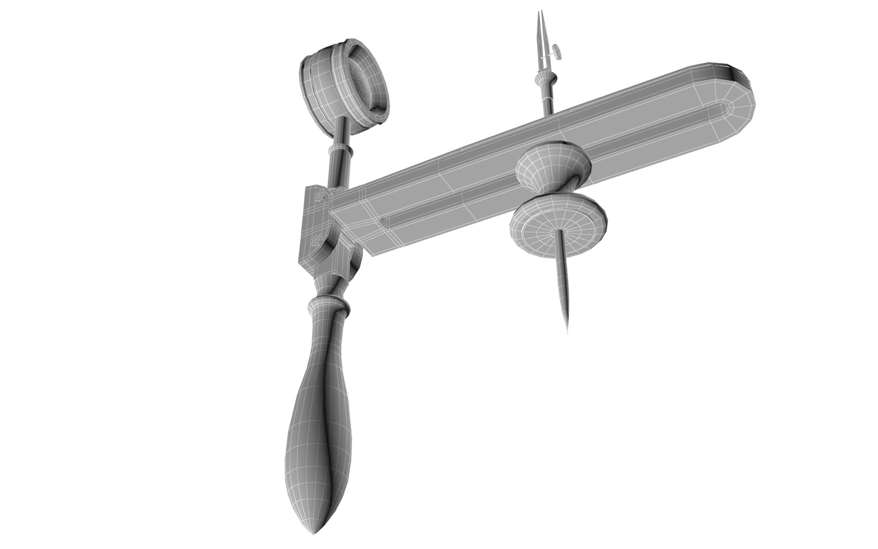 3D folding botanical microscope - TurboSquid 1296494