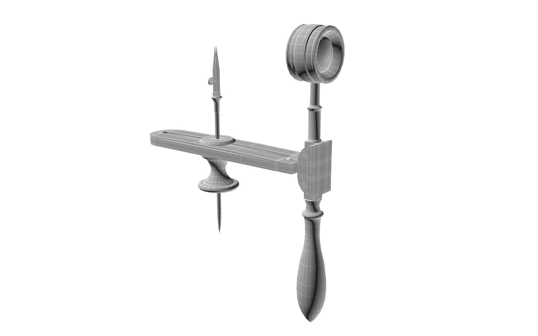 3D folding botanical microscope - TurboSquid 1296494