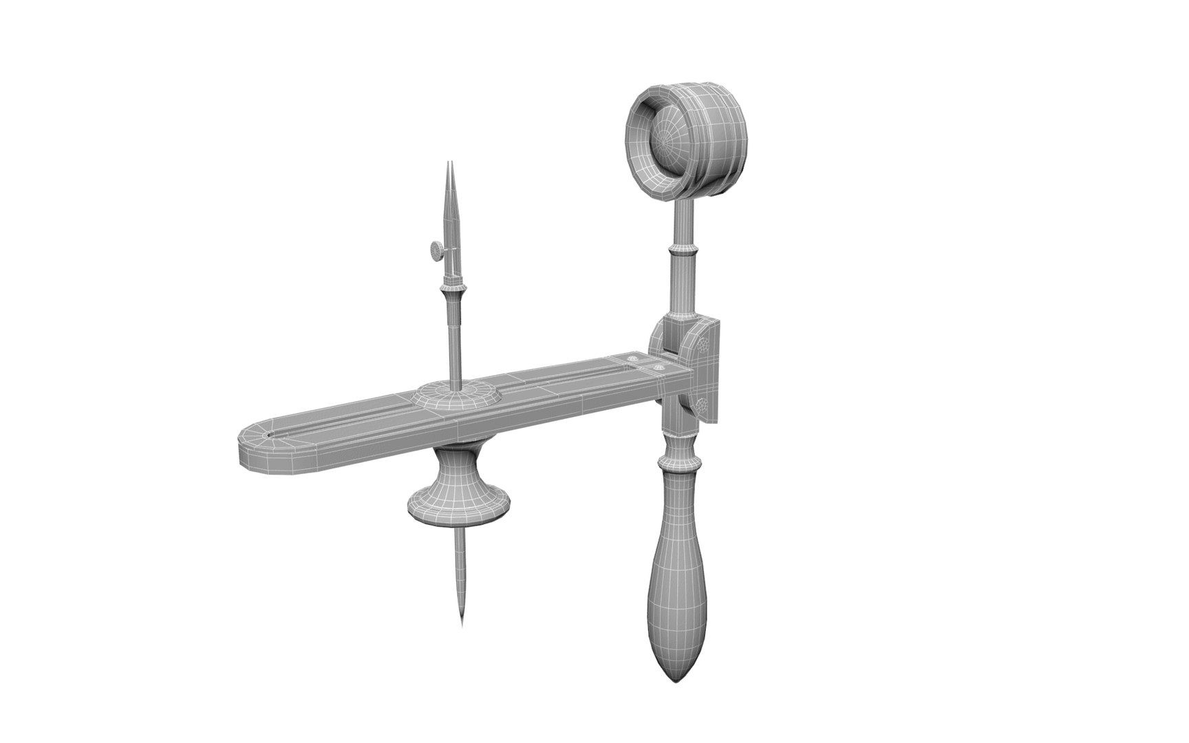 3D folding botanical microscope - TurboSquid 1296494