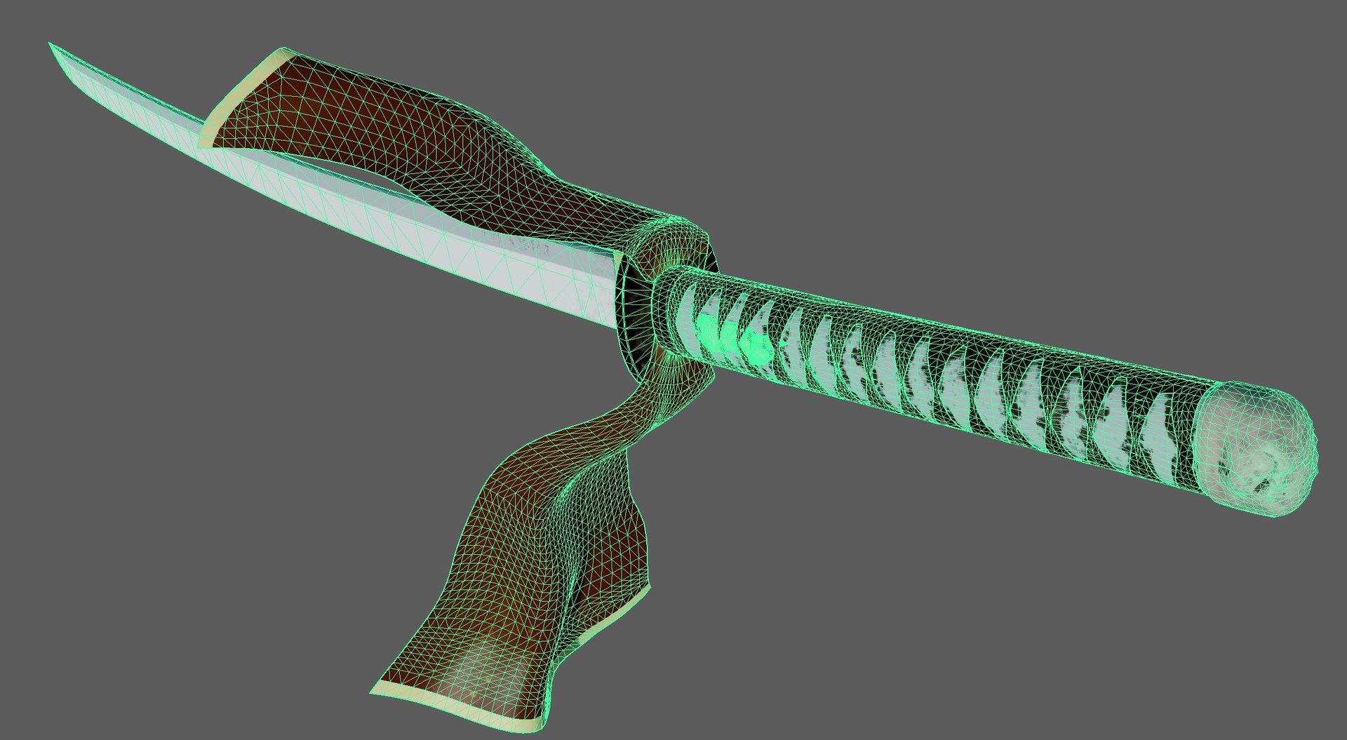 Bear Katana Model - TurboSquid 2132557