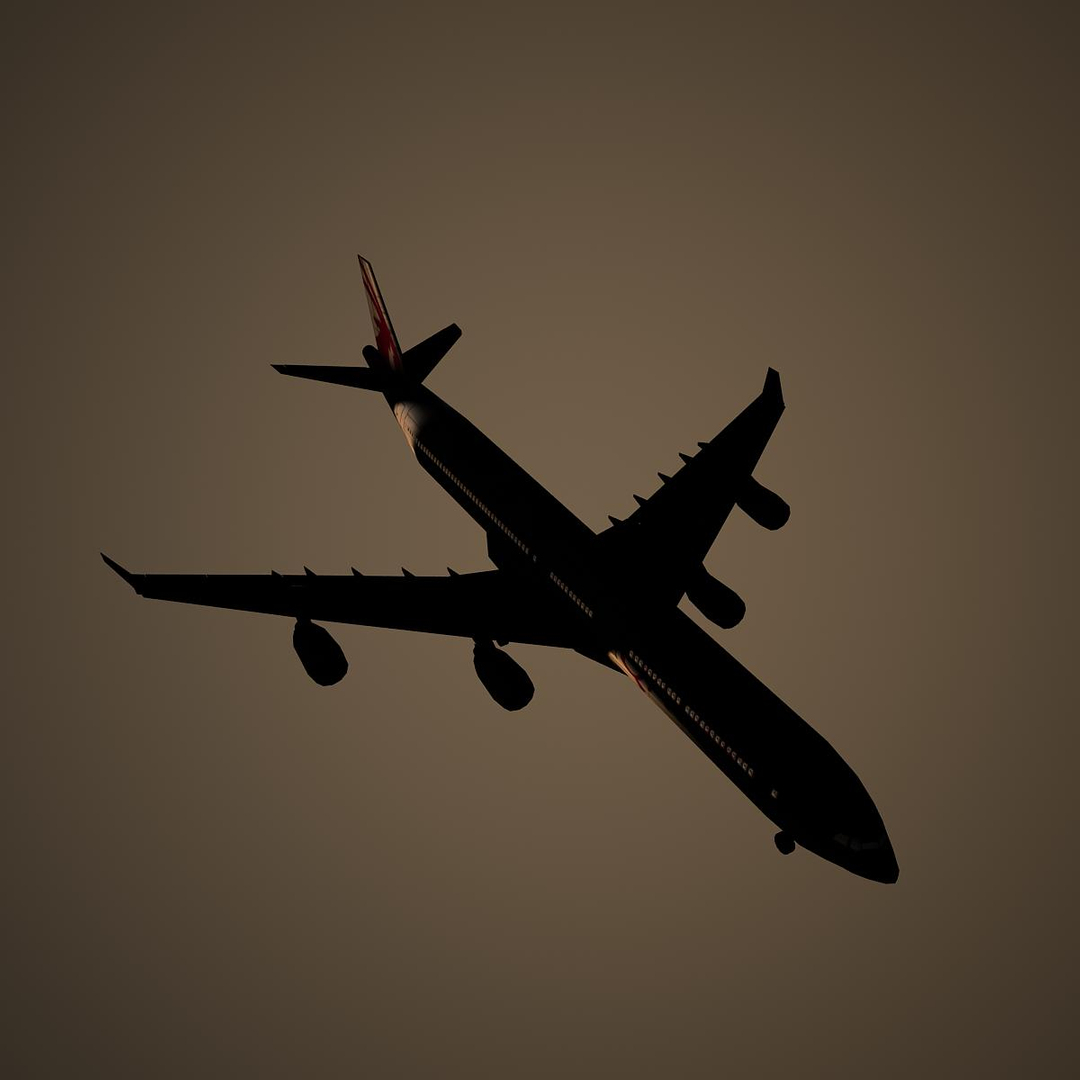 3d Airbus Qtr Model