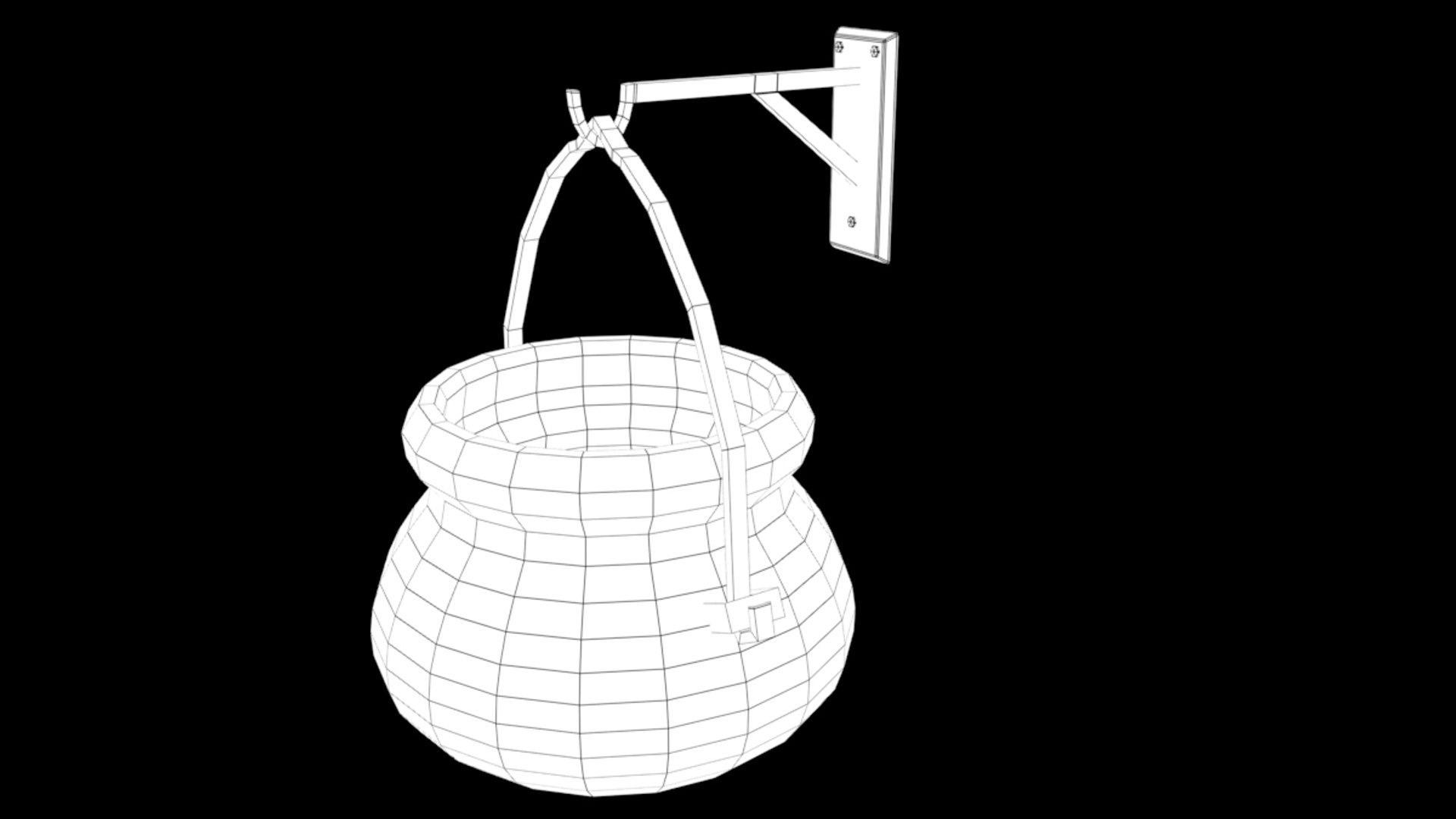 3D Model Hanging Cauldron - TurboSquid 1613739