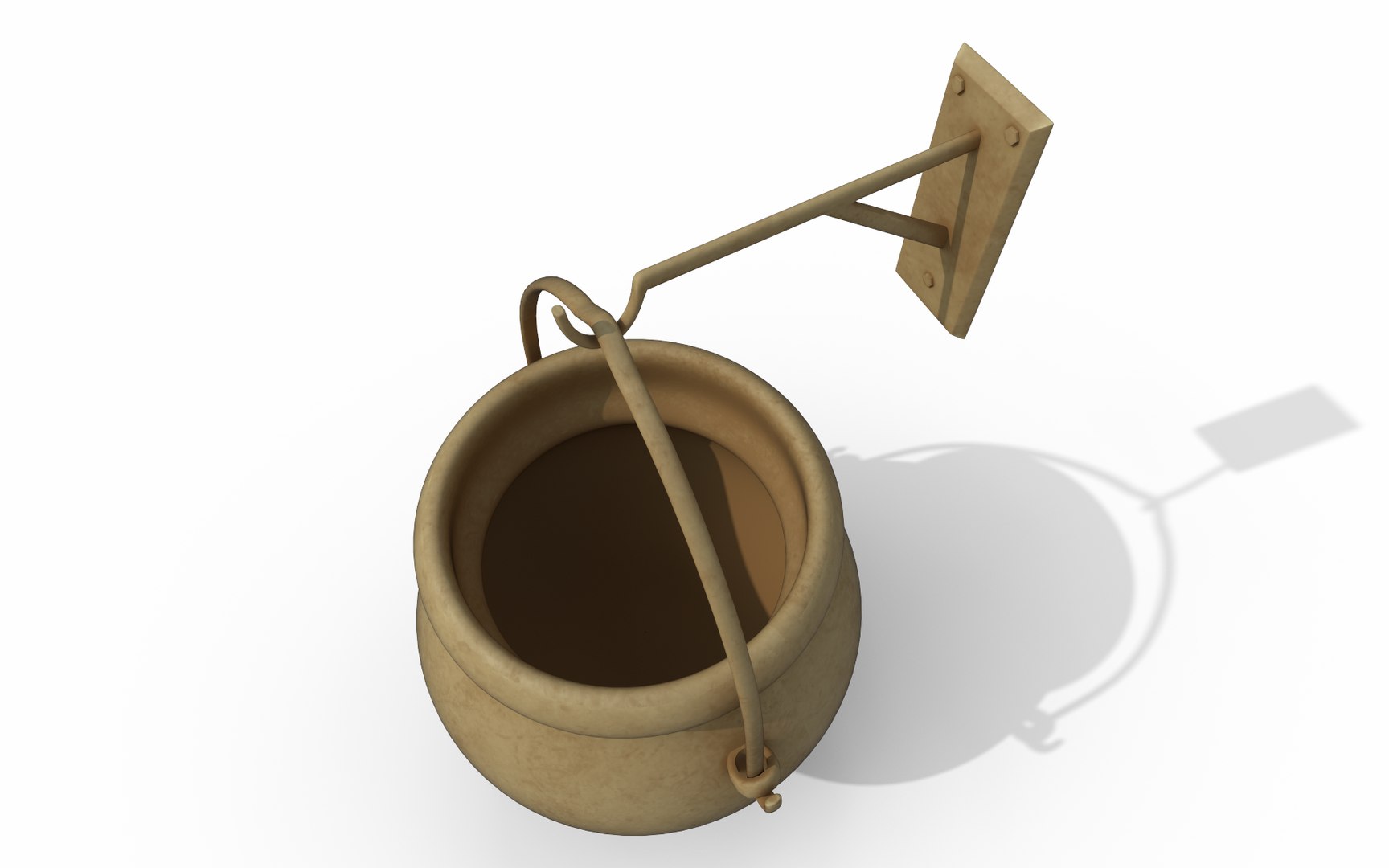 3D Model Hanging Cauldron - TurboSquid 1613739