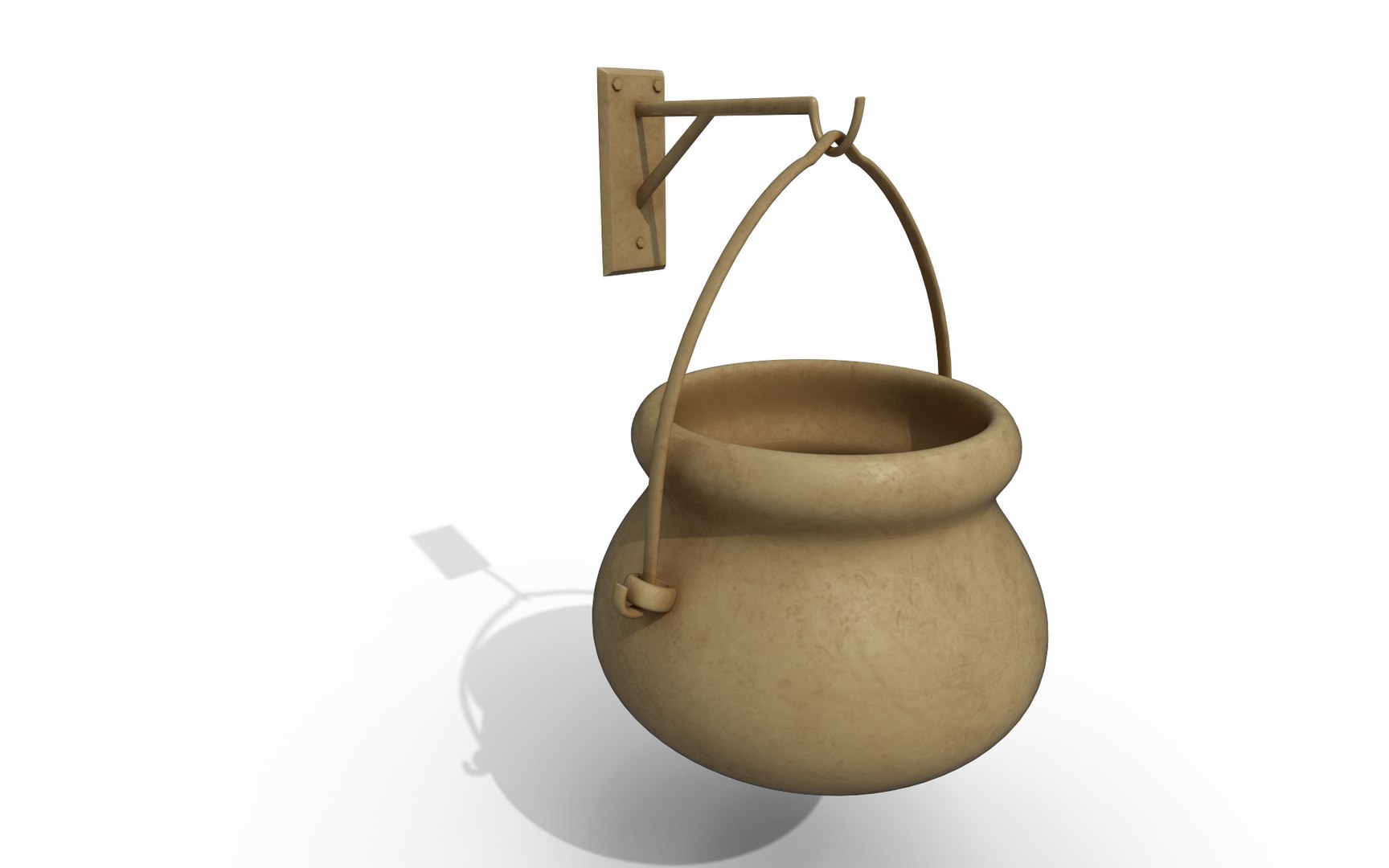 3D Model Hanging Cauldron - TurboSquid 1613739