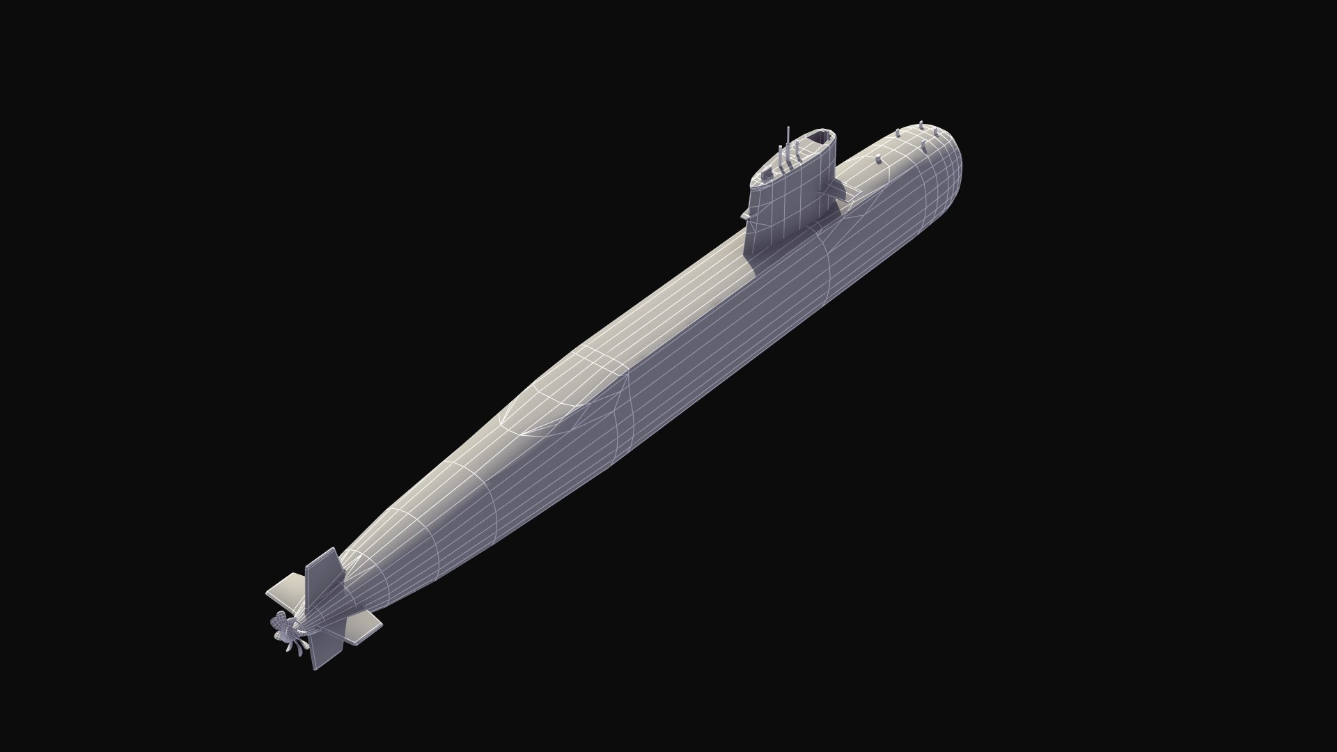 3D Model Type039 Song Class Sub - TurboSquid 1429770