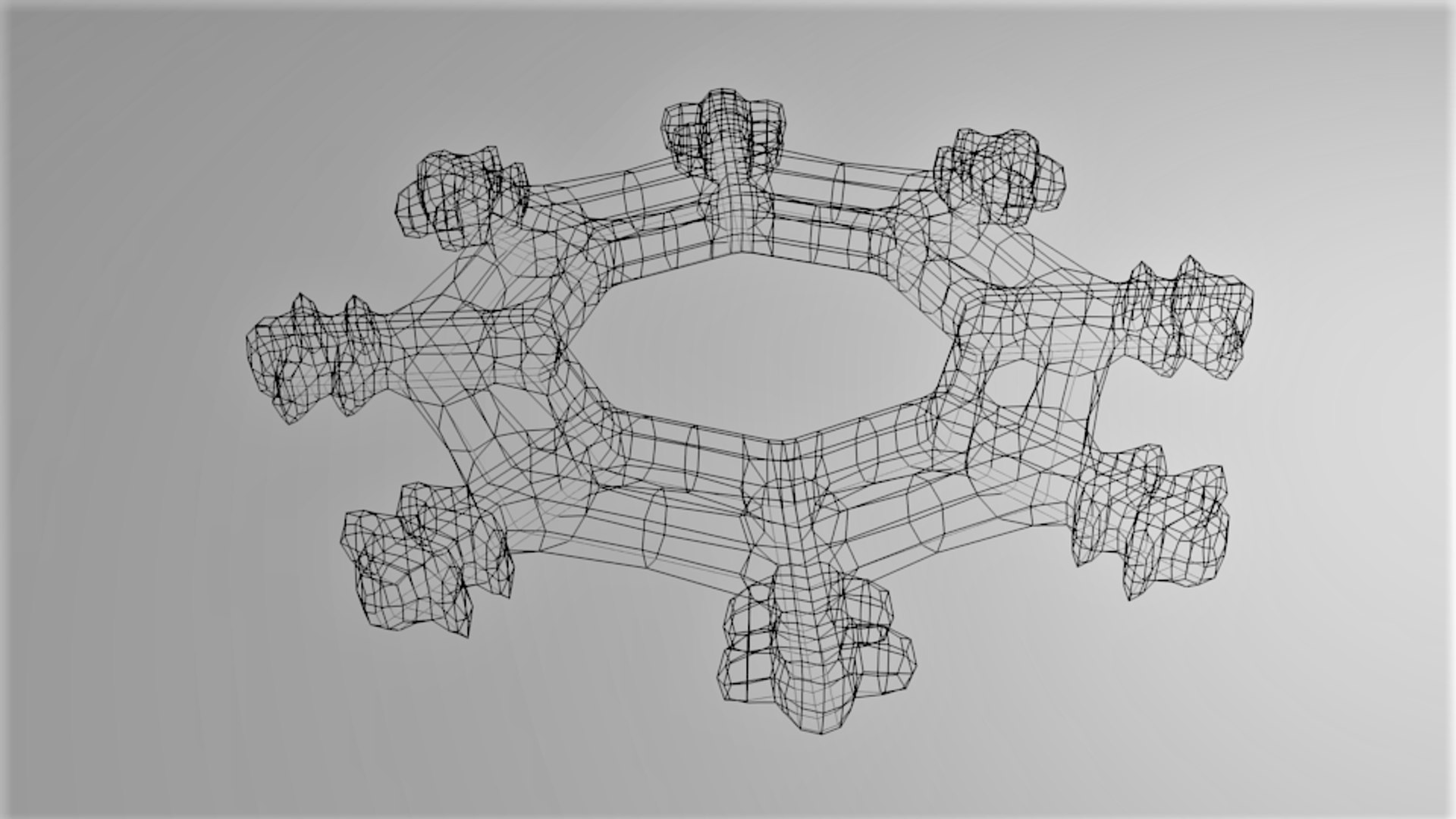 3D Snowflake 3 Model - TurboSquid 1571340