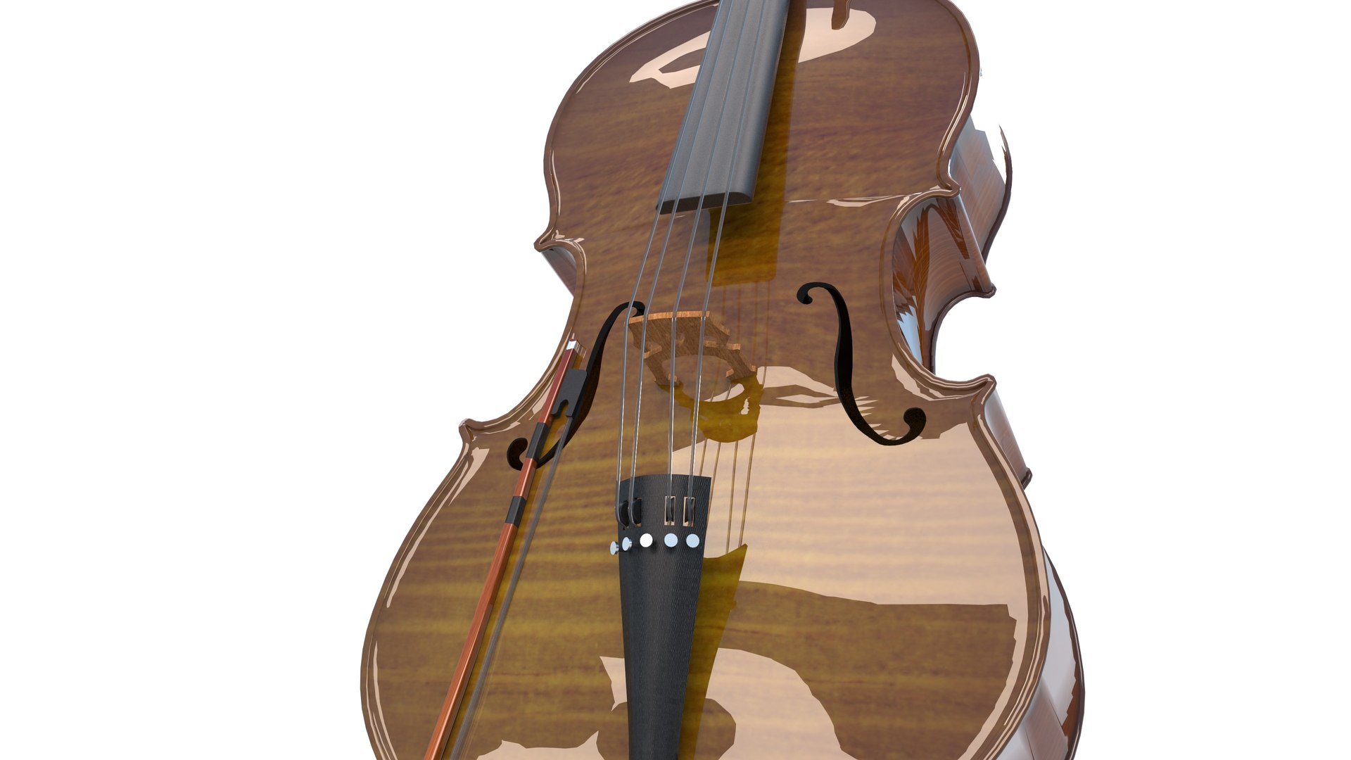 Cello And Stand Model - TurboSquid 2032031