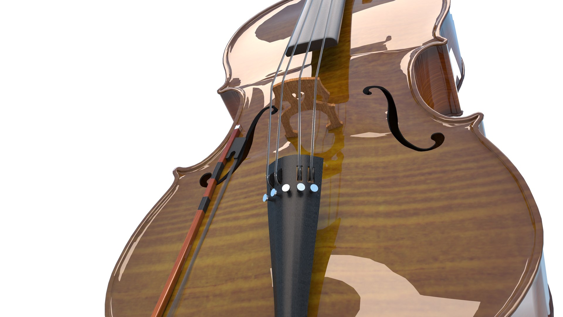 Cello And Stand Model - TurboSquid 2032031