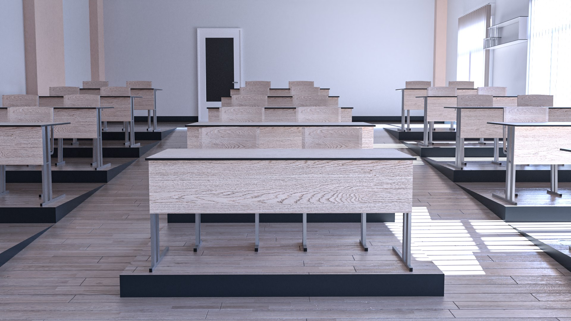 3D School Classroom Room Model - TurboSquid 1480014
