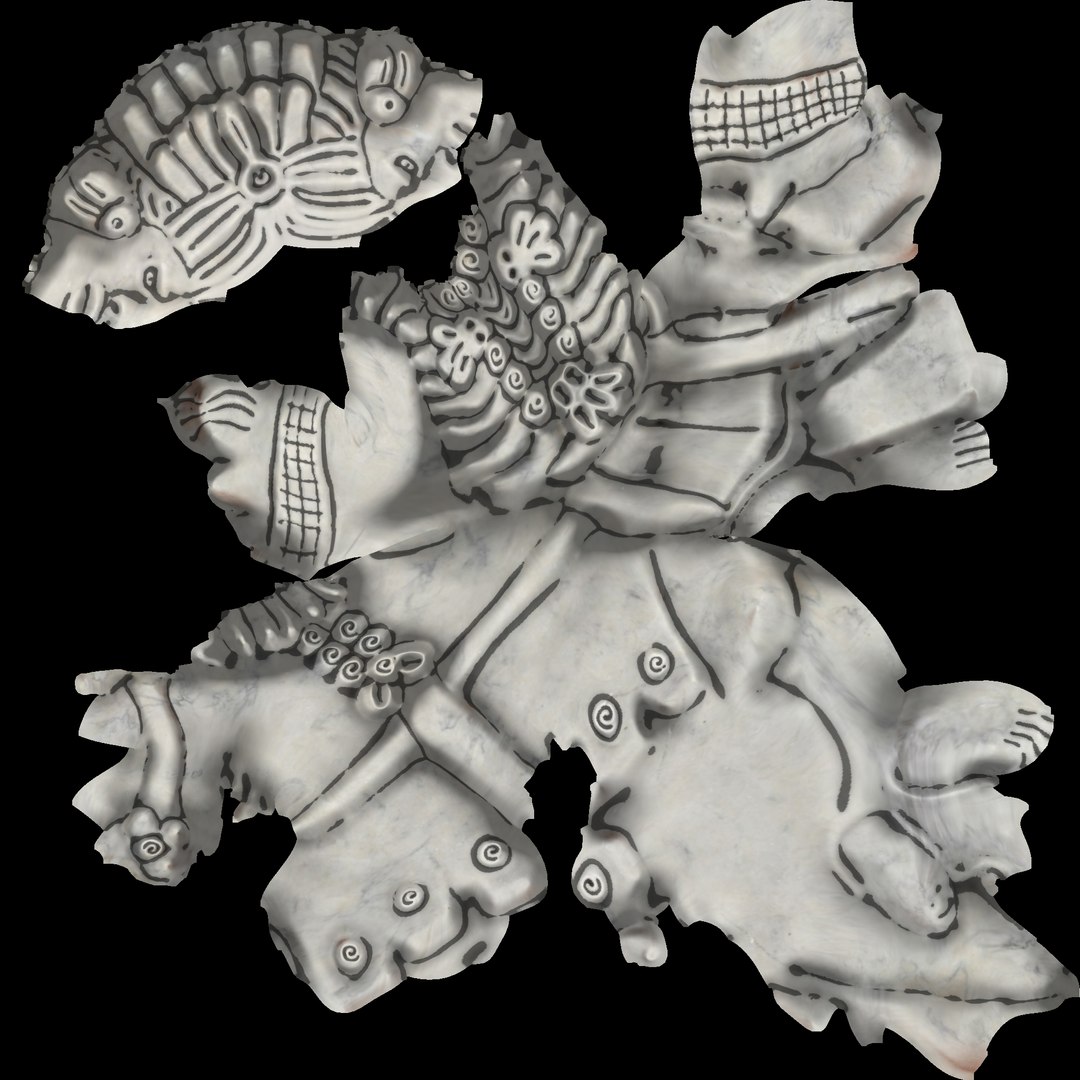 3dsmax Decorative Mayan Merchant Statue