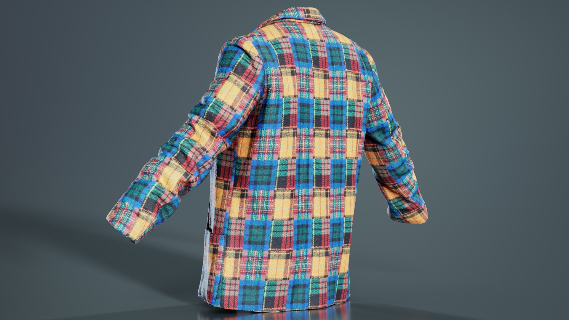 Clown Jacket Open Remastered 3D - TurboSquid 2360195