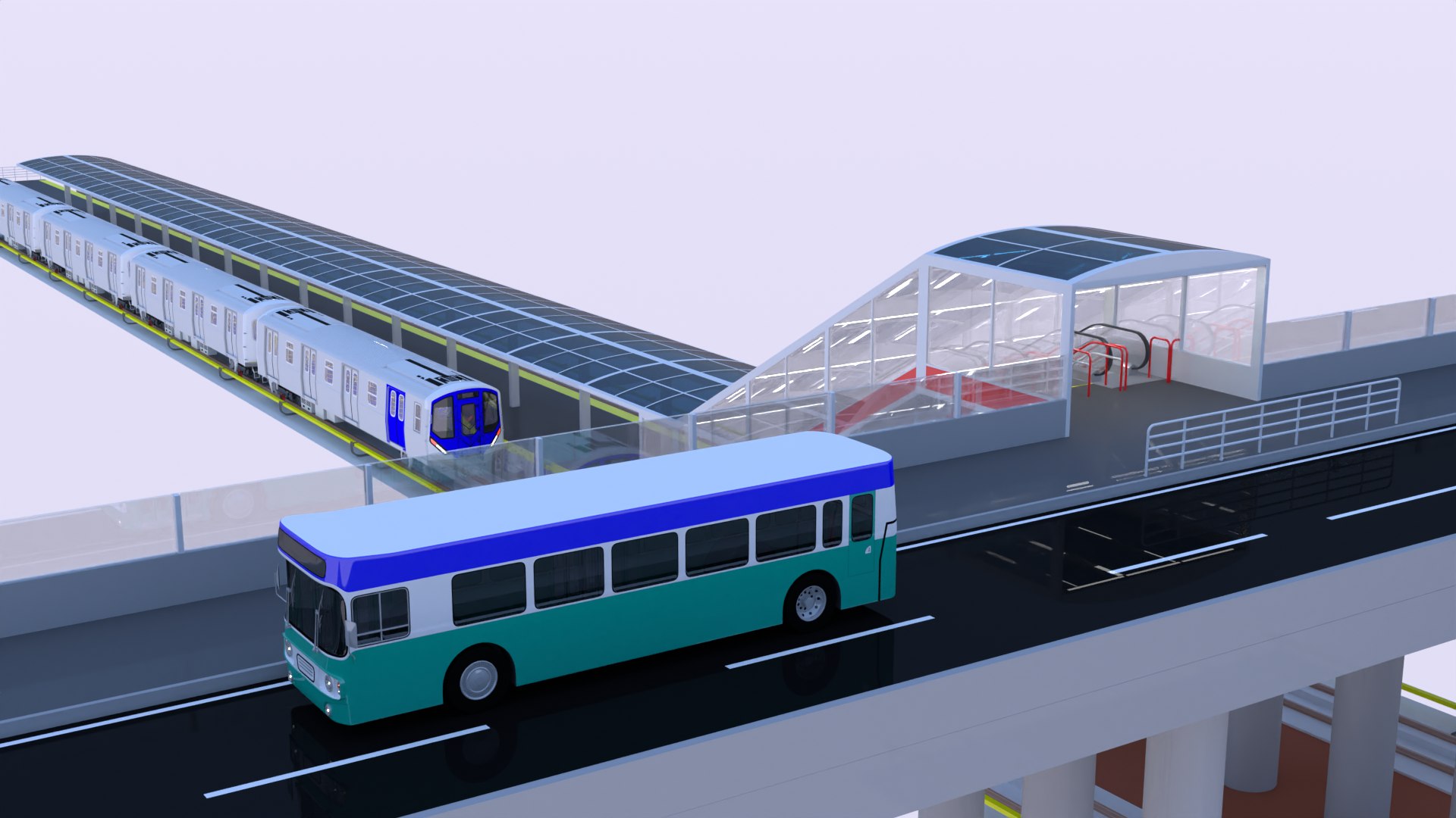 NYC Subway Station II 3D Model - TurboSquid 2305559