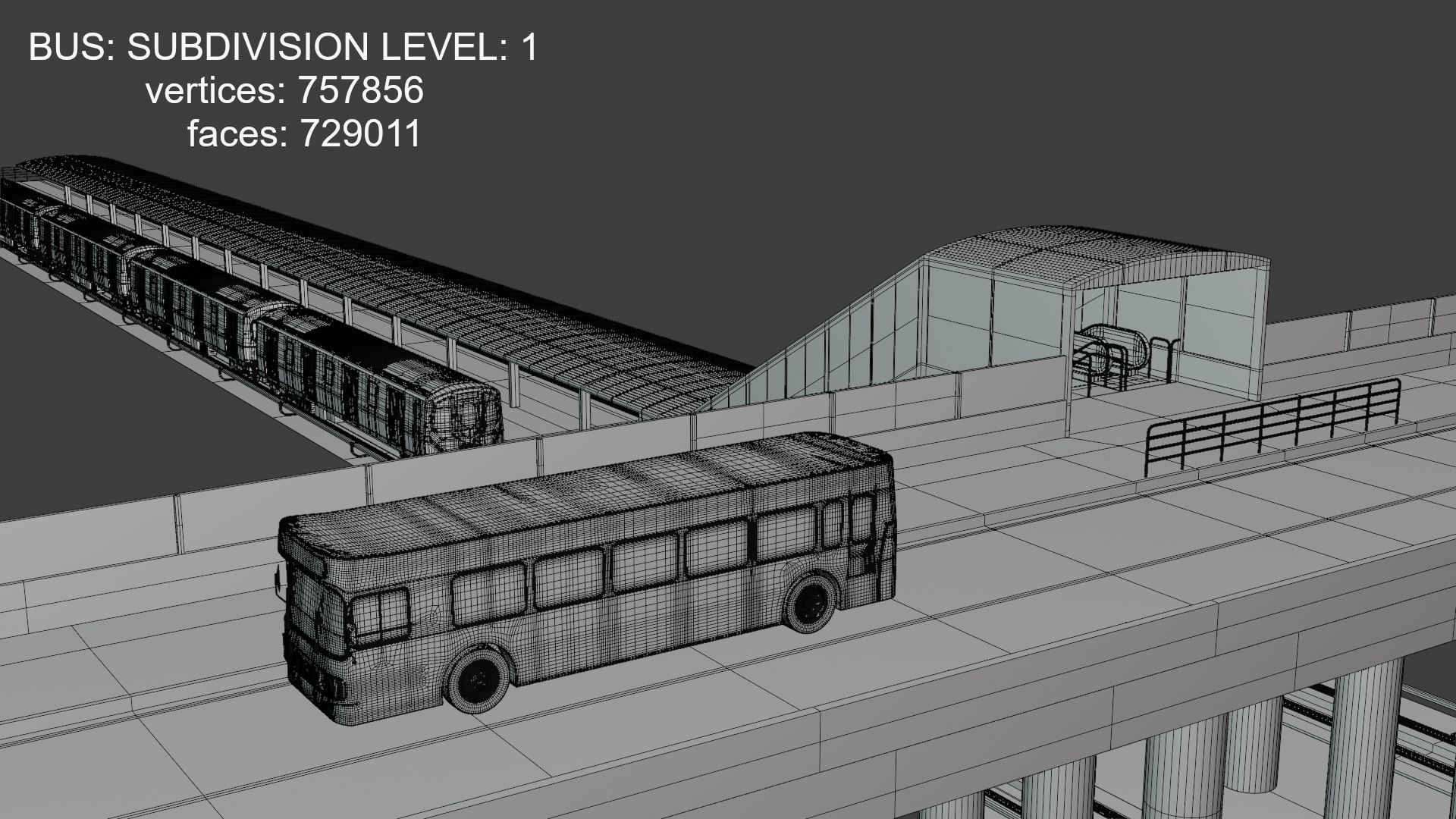 NYC Subway Station II 3D Model - TurboSquid 2305559
