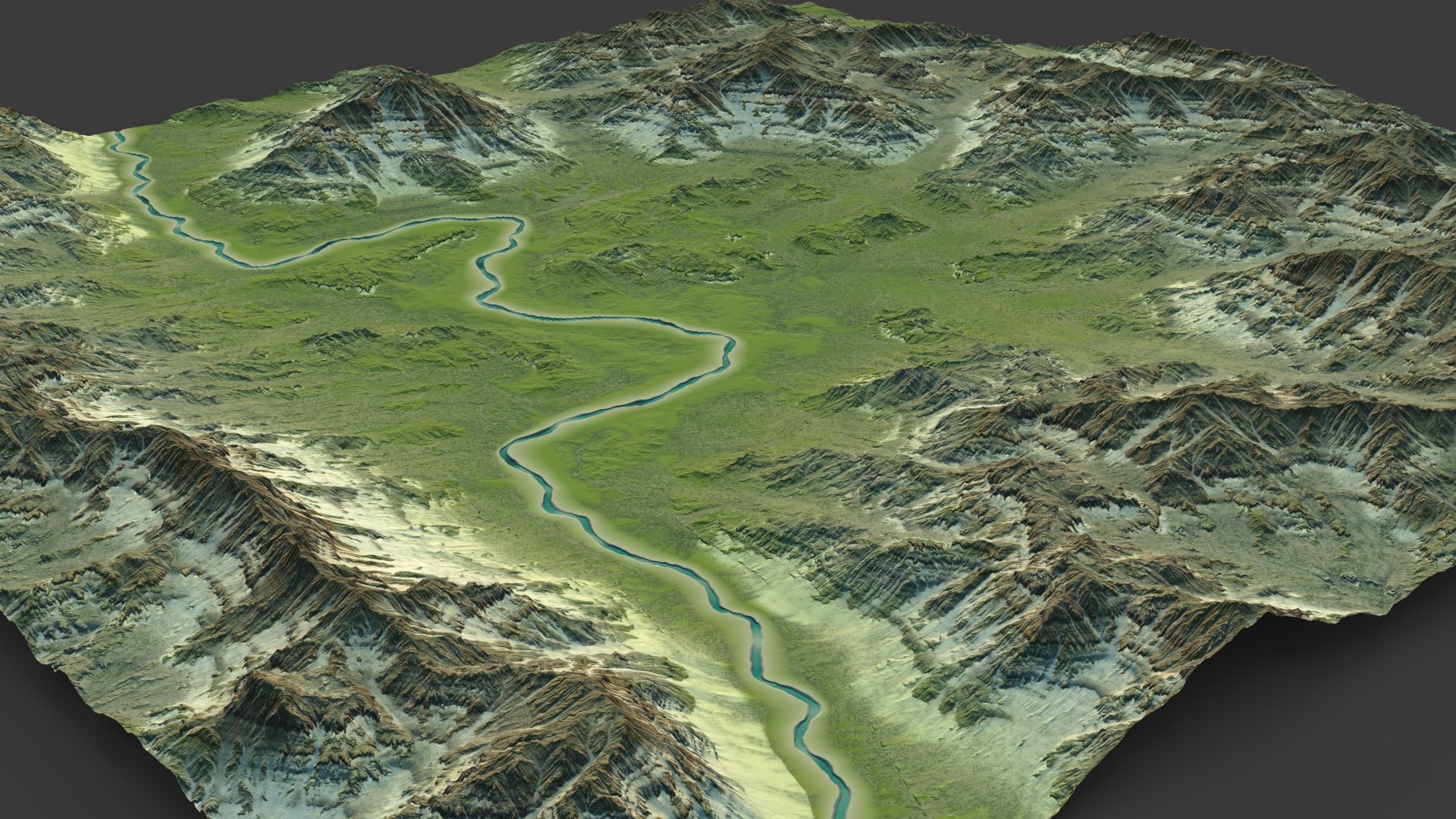 3D Games Maps Terrain - TurboSquid 1529261