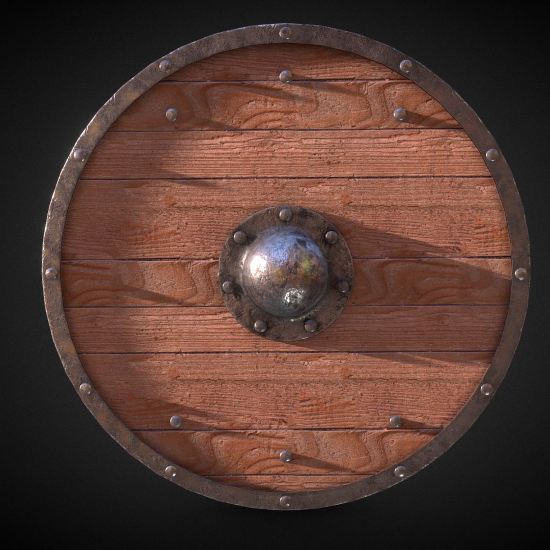3D shield model - TurboSquid 1517886
