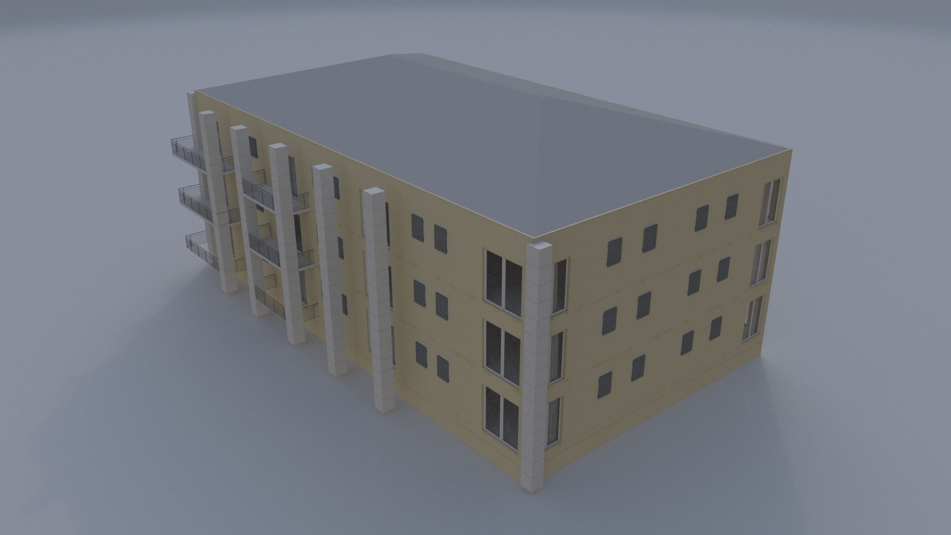 3D Buildingmoderngeneric8 Model - TurboSquid 2313333