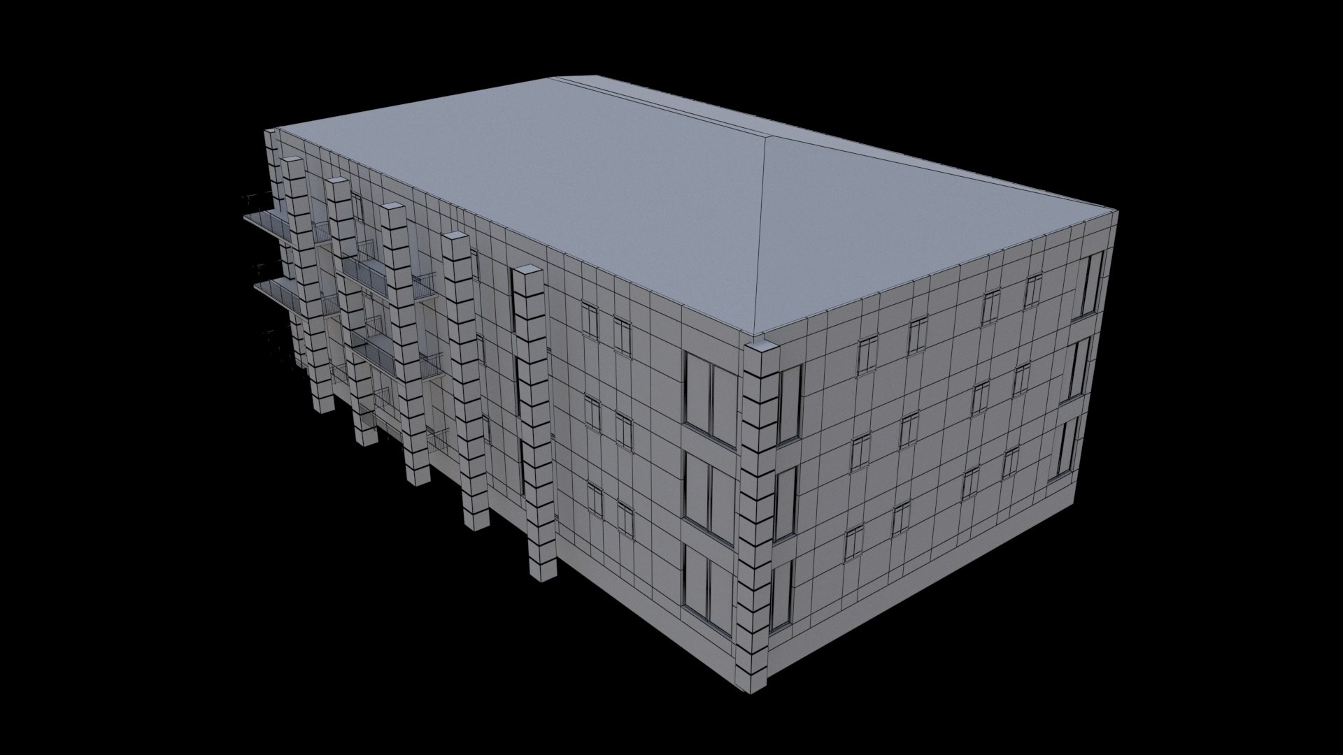 3D Buildingmoderngeneric8 Model - TurboSquid 2313333