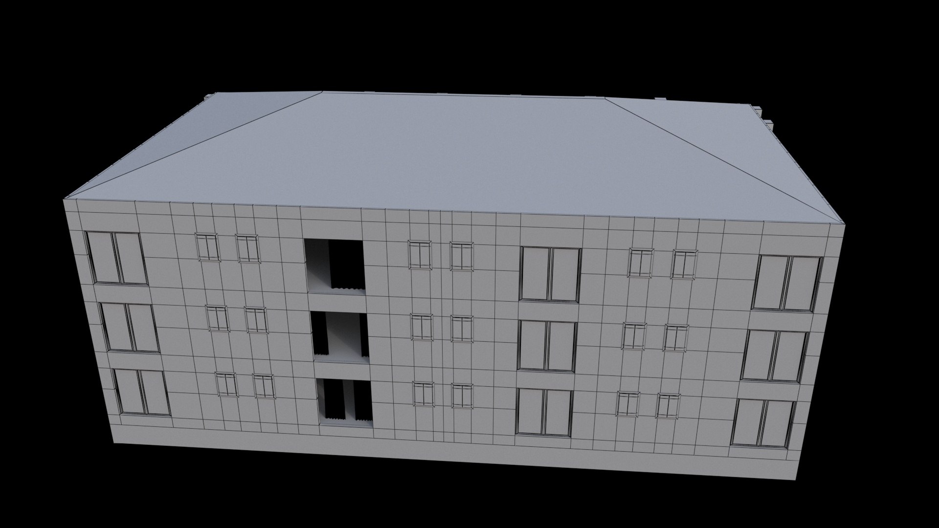 3D Buildingmoderngeneric8 Model - TurboSquid 2313333