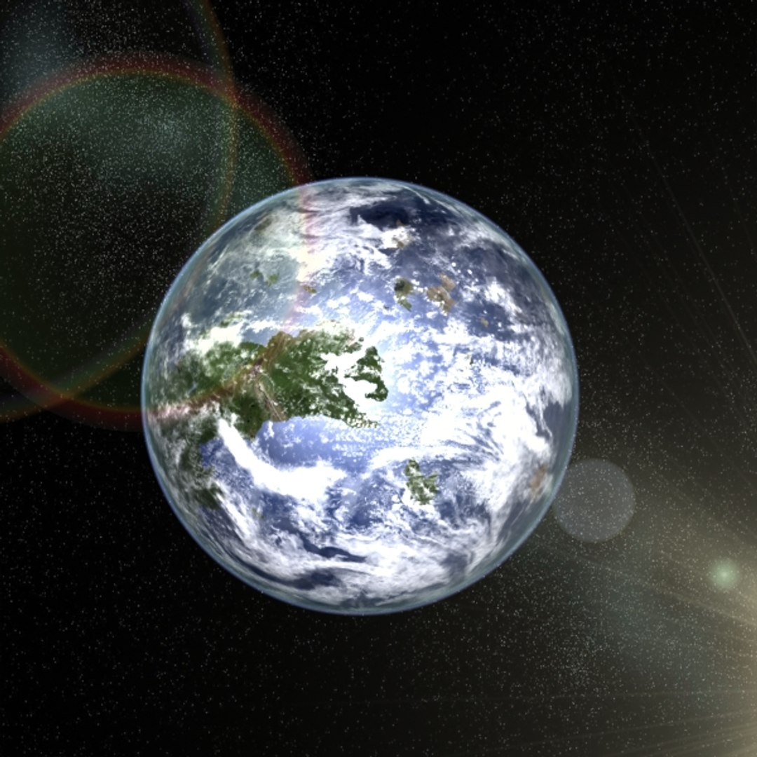 Alien Planet Earth Inhabited Max