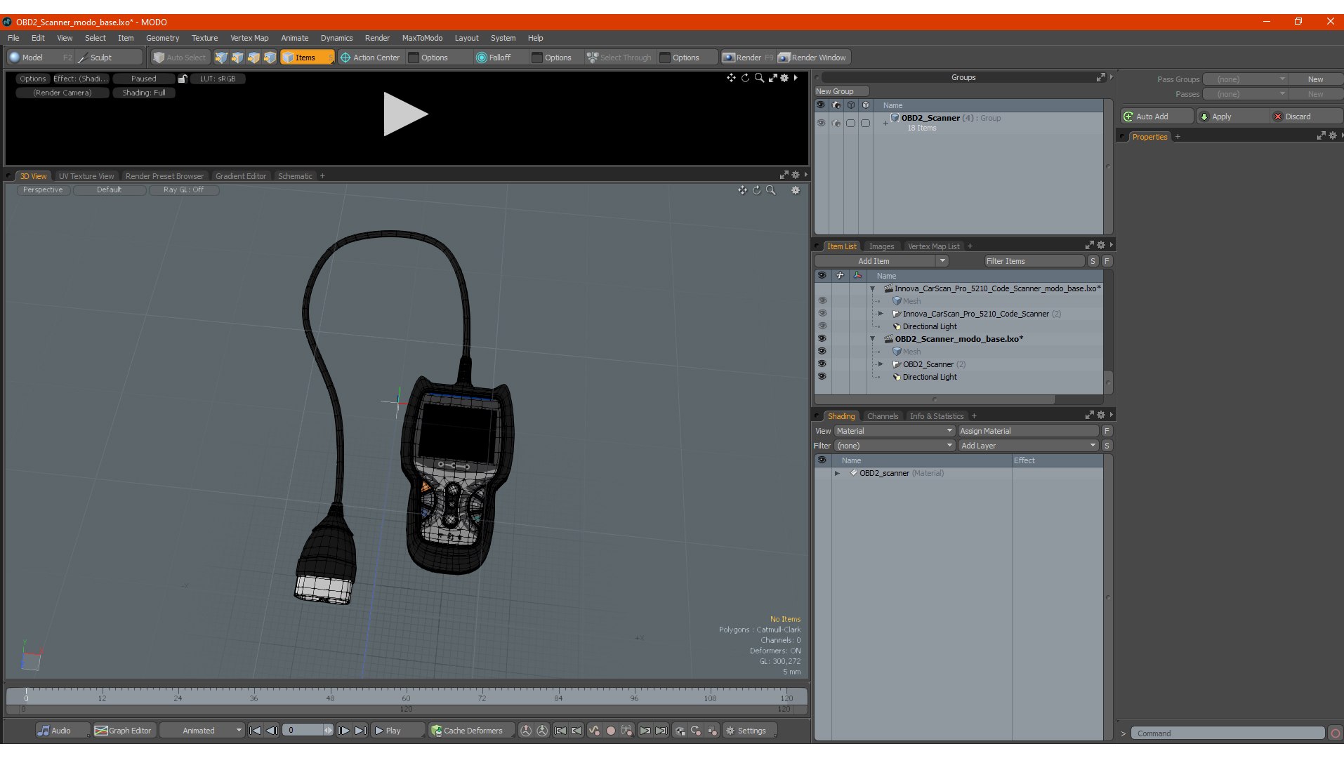 OBD2 Scanner 3D - TurboSquid 1772172