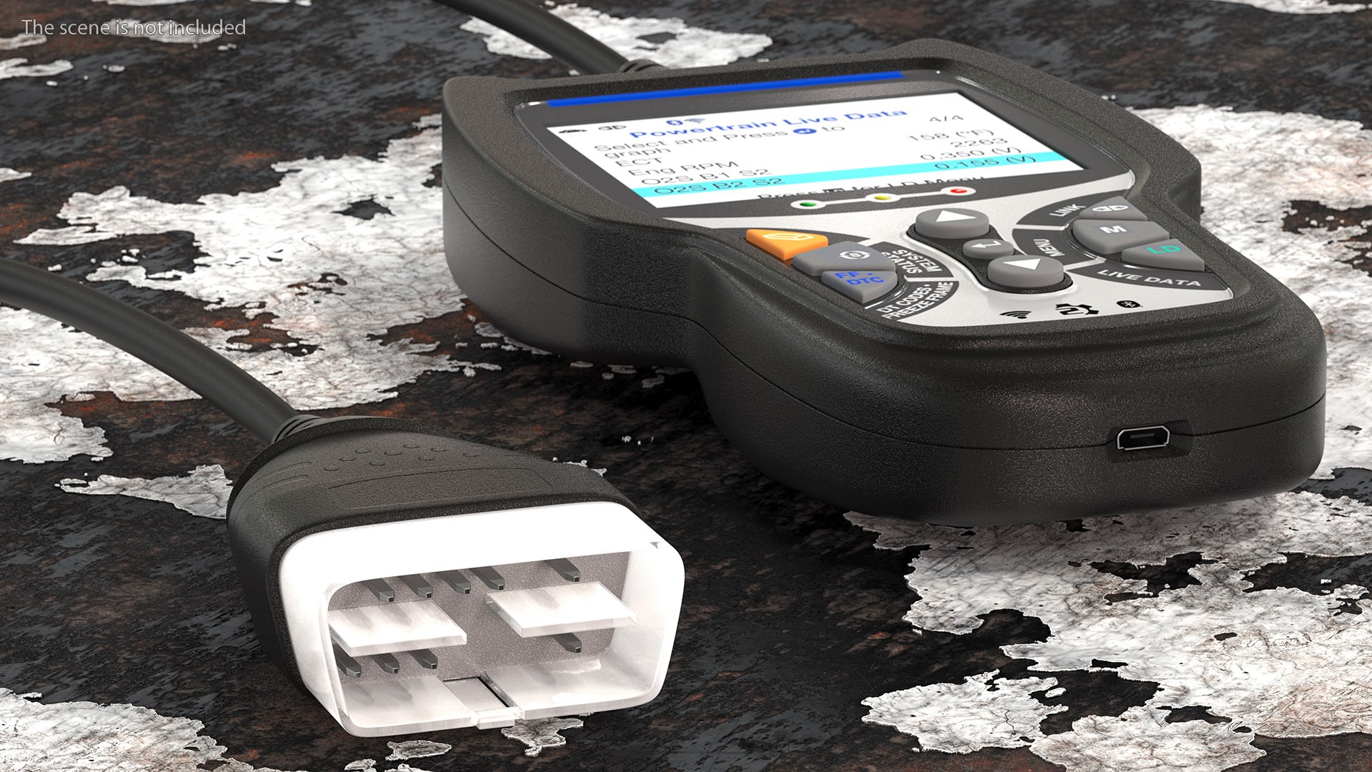 OBD2 Scanner 3D - TurboSquid 1772172