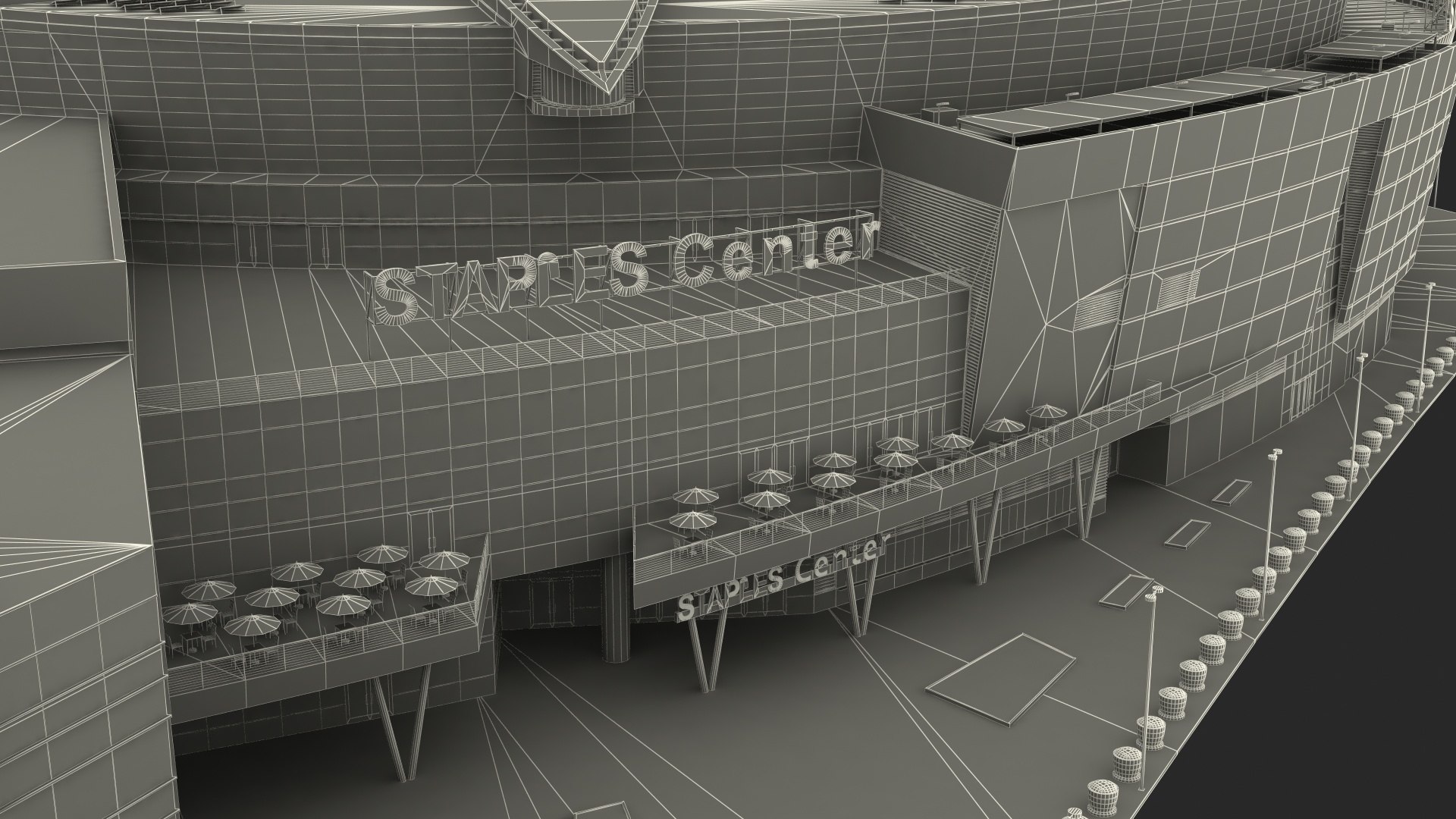 Staples center multi-purpose arena 3D - TurboSquid 1521261