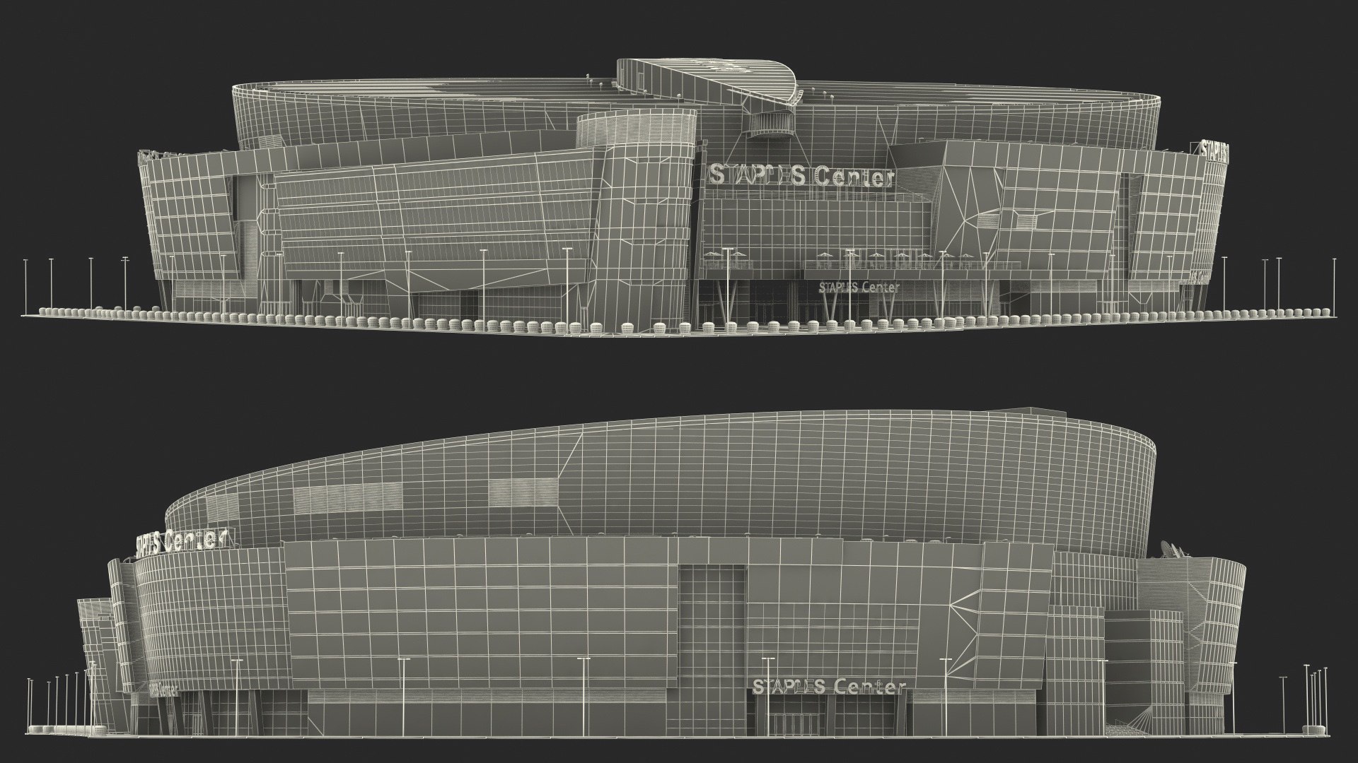 Staples center multi-purpose arena 3D - TurboSquid 1521261