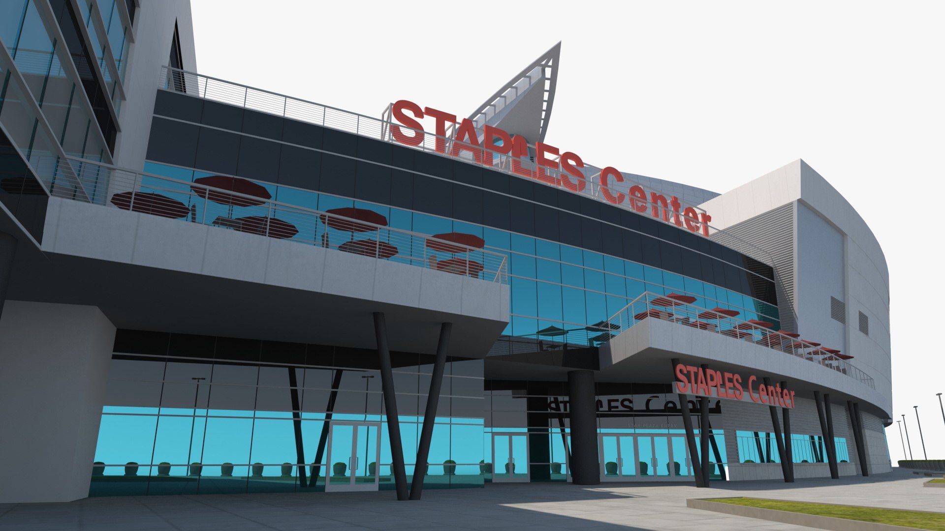 Staples center multi-purpose arena 3D - TurboSquid 1521261