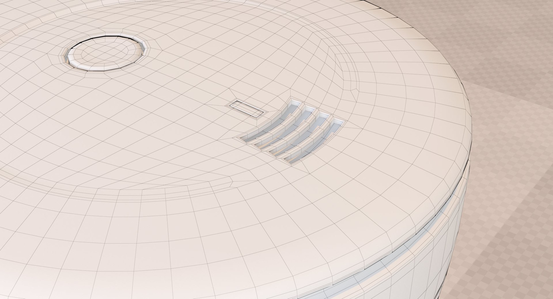 Smoke Detector 3D Model - TurboSquid 1323409