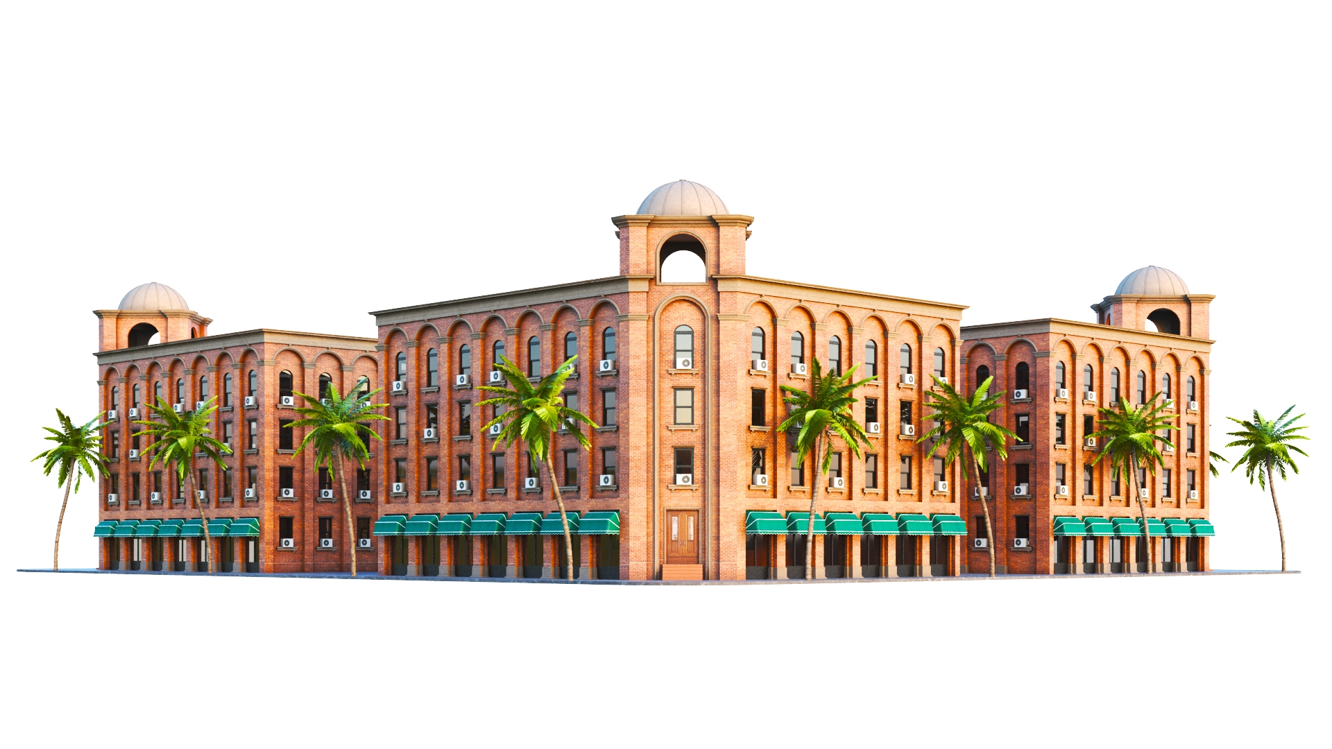 Detailed City Building Brooklyn 3D Model - TurboSquid 2490270