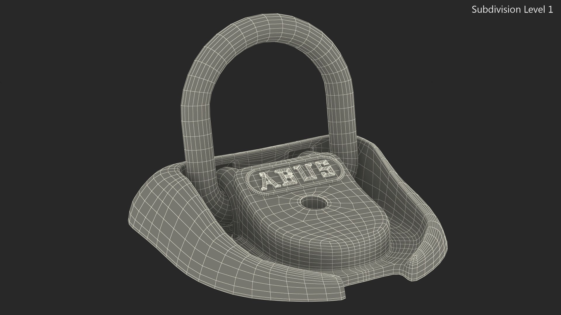 ABUS WBA 100 Granit Bicycle Anchor 3D - TurboSquid 2059657