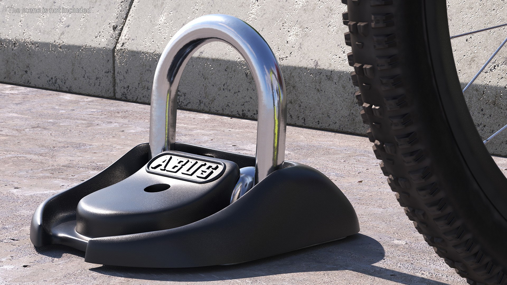 ABUS WBA 100 Granit Bicycle Anchor 3D - TurboSquid 2059657