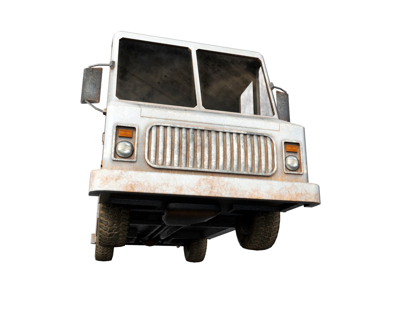 3D Low-poly Old Generic Van Model - TurboSquid 1647982