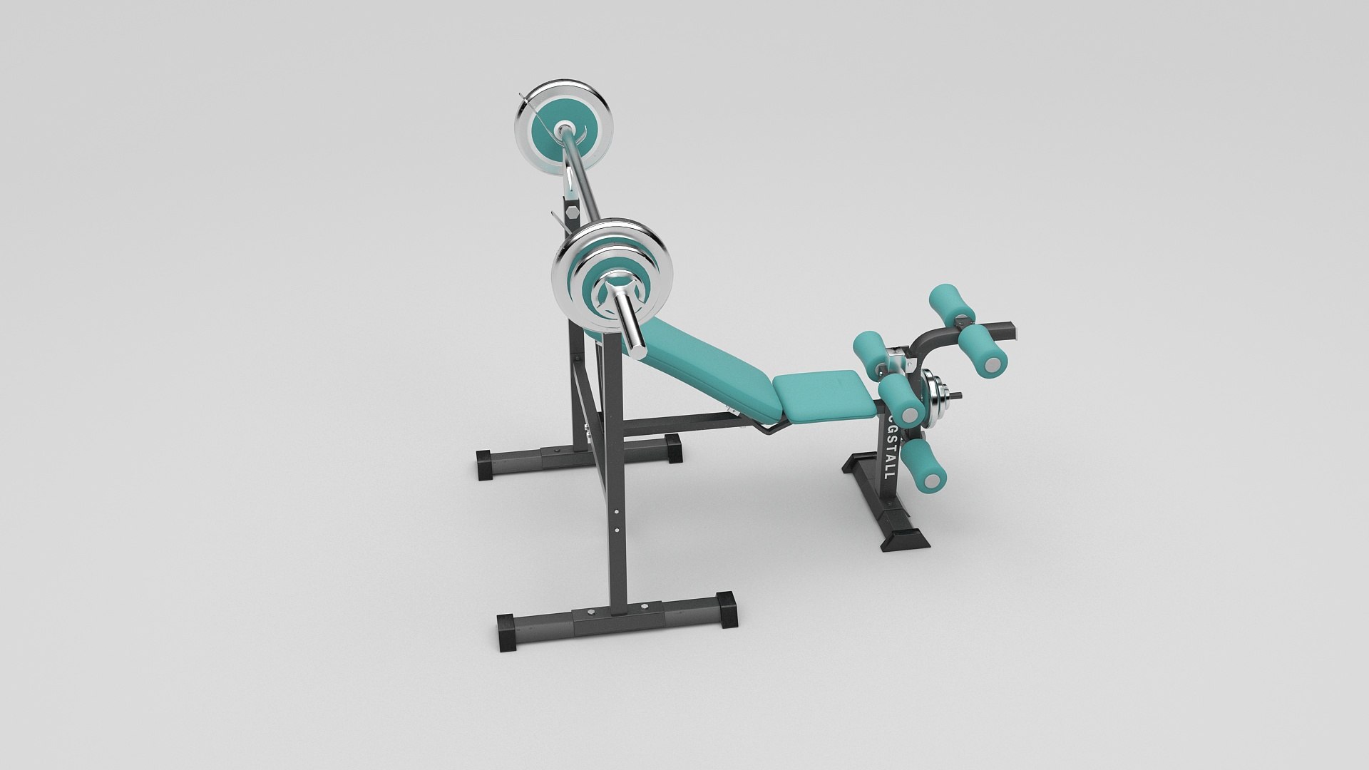 Weight Bench 3D Model - TurboSquid 1257749