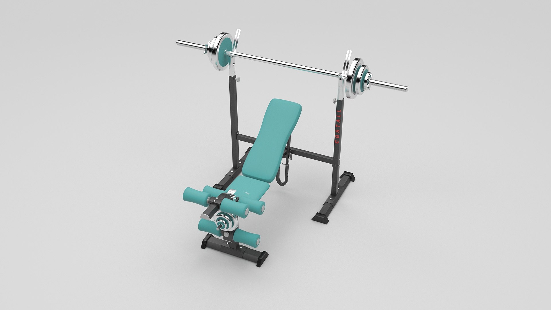 Weight Bench 3D Model - TurboSquid 1257749
